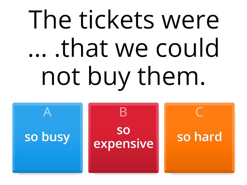 so+ adjective - Quiz