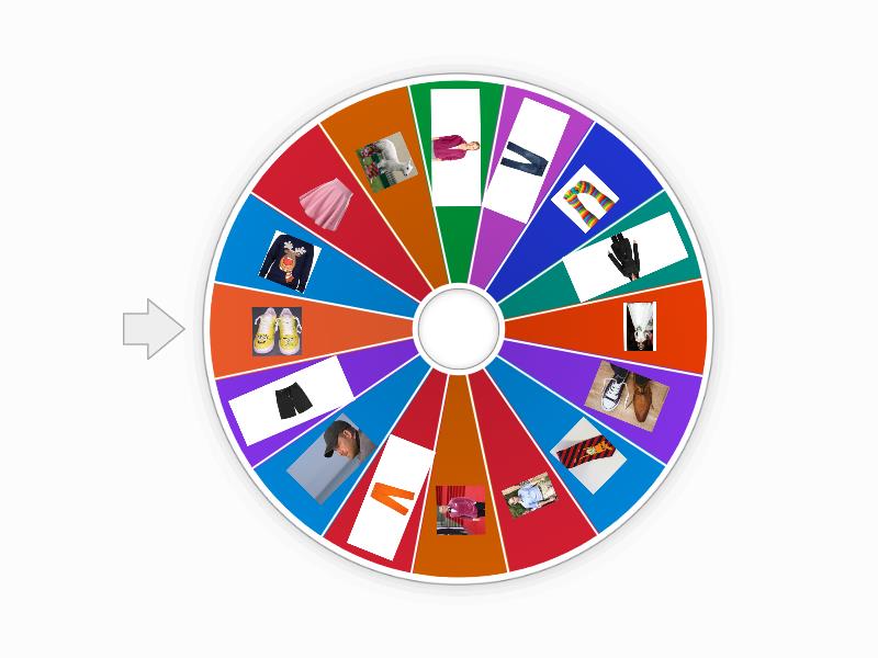 CLOTHES - WHEEL - Spin the wheel