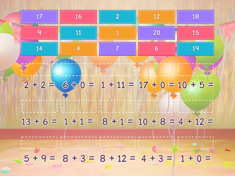 Maths generator - Match up