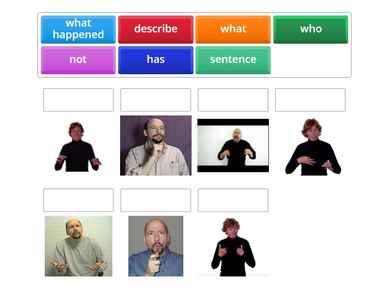 BGC Specific Words - Match up