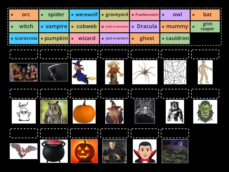 Halloween - Match up