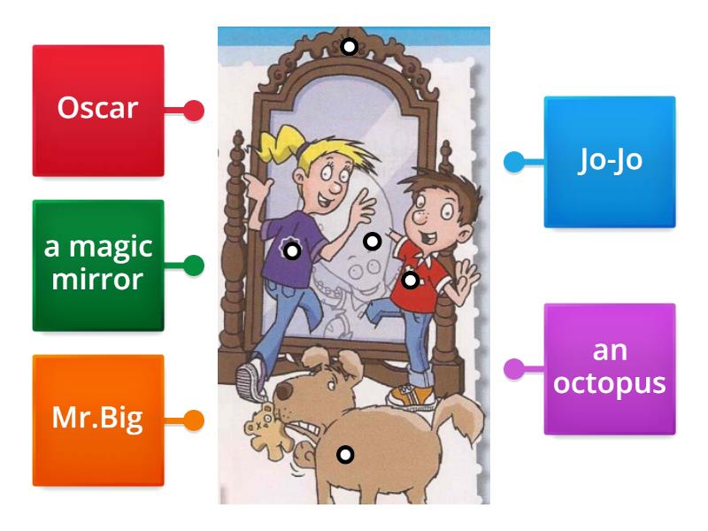 Magic mirror - Labelled diagram