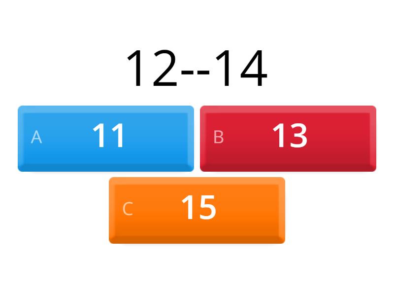 Between numbers(1-70) - Quiz