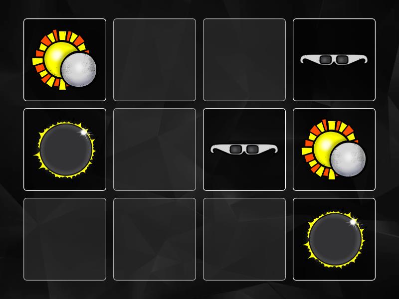 Eclipse Memory Matching Pairs