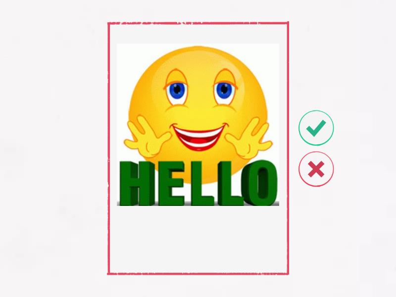 Greetings - Flash cards