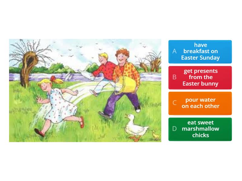 Easter traditions KLASA 6-8 - Quiz