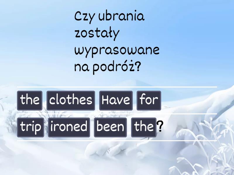 passive voice - present perfect - interrogative sentences (yes/no ...
