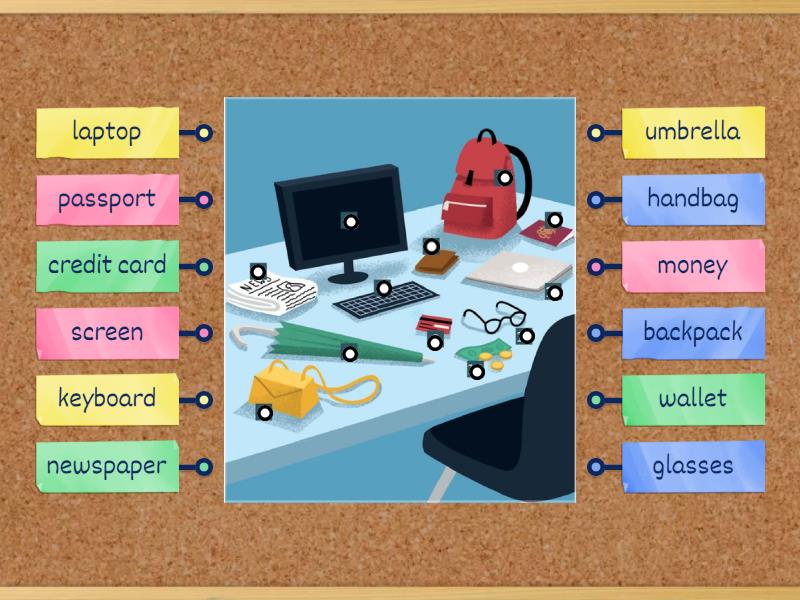 Roadmap A1 Unit 2B Everyday objects 2 - Labelled diagram