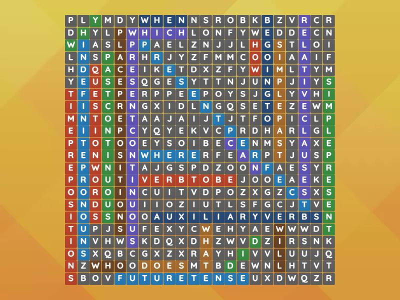 Review 1 - Wordsearch