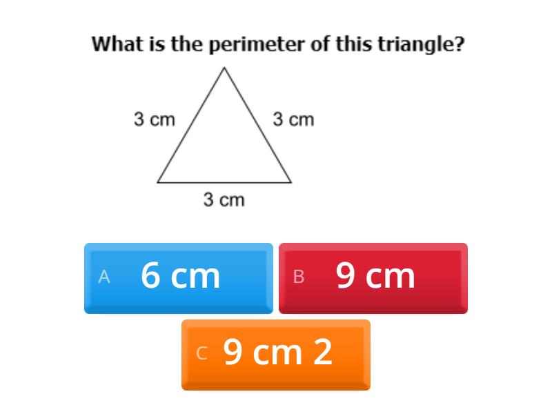 Perimeter Exit Ticket - Quiz