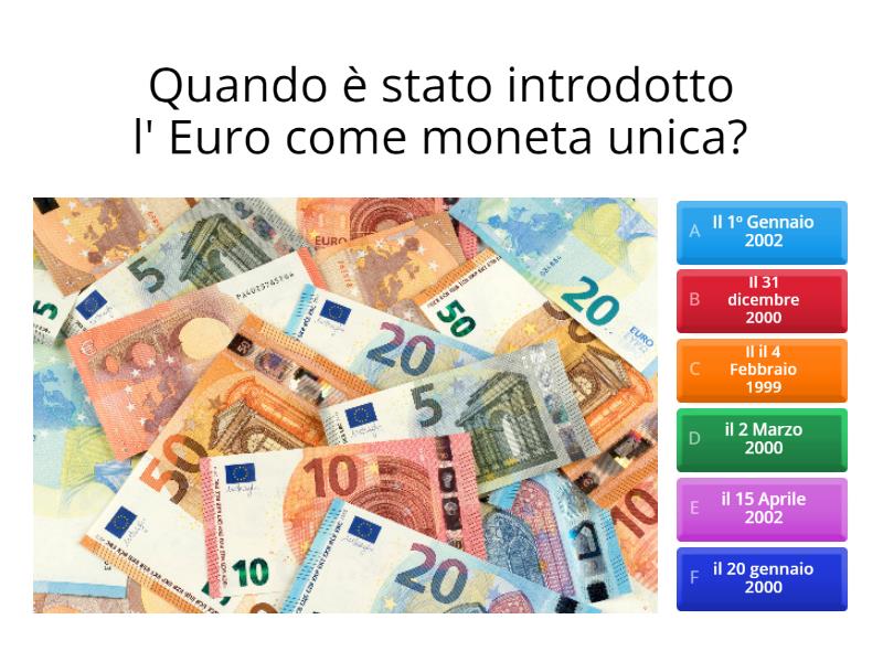 L'EURO - Quiz