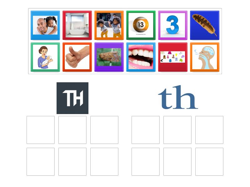 digraph /th/ - Group sort