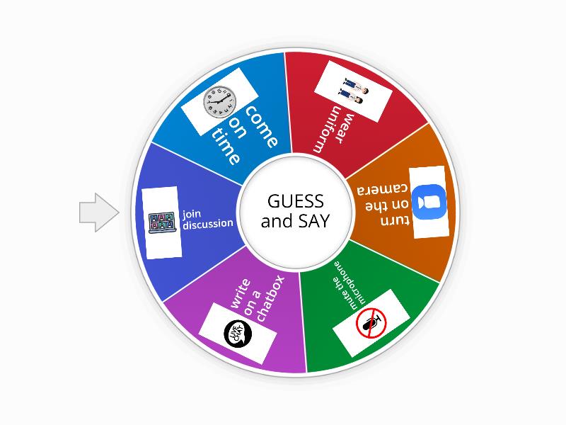 online class grade 7 - Spin the wheel