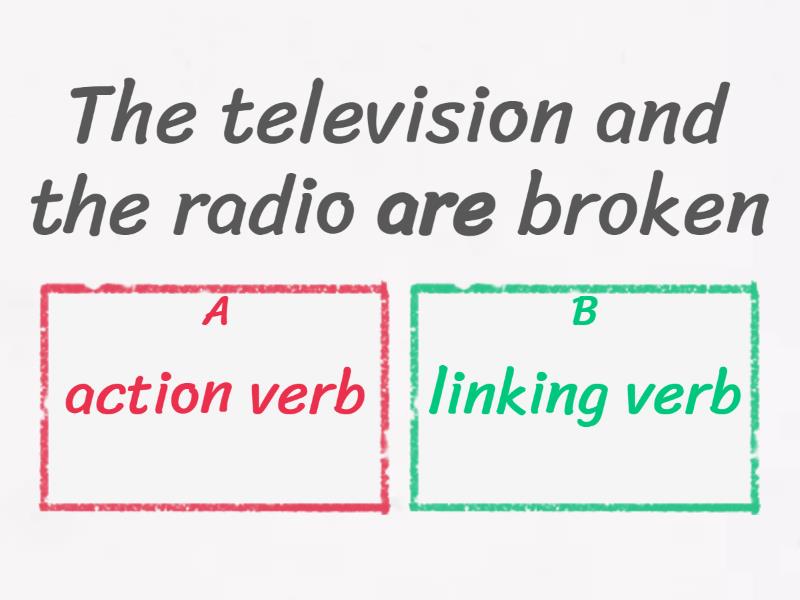 action or linking verb "1" - Quiz