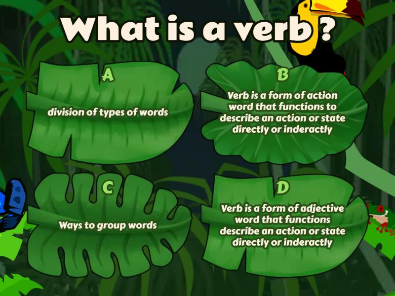 VERB - Quiz
