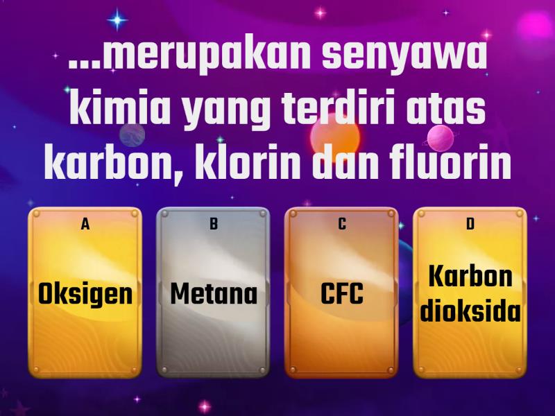 Pemanasan global - Quiz