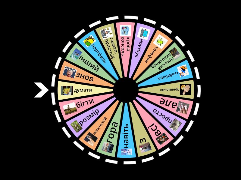 wheel go getter 1 unit 2.5 - Spin the wheel