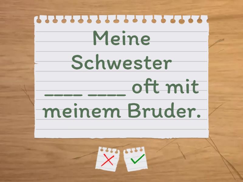 A2 L16 Verben mit Reflexiv - Flash cards