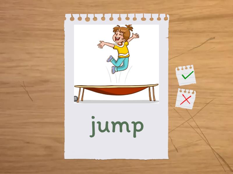 Verbs in past - Flash cards