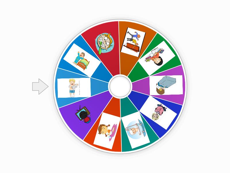 DAILY ROUTINES - Spin the wheel