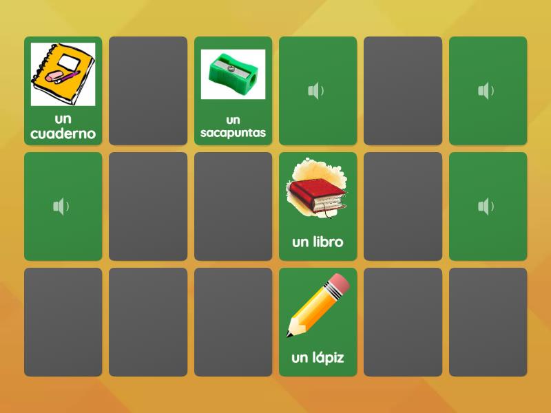 Los objetos de clase - Matching pairs