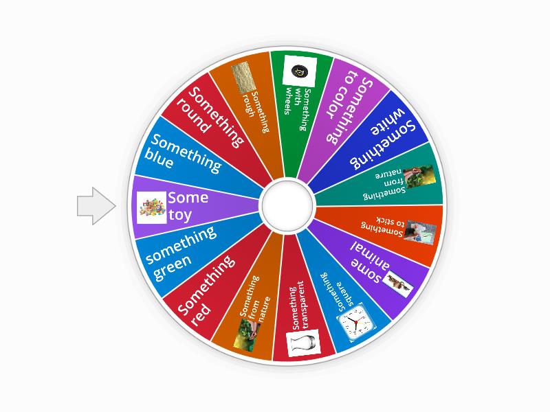 Show or get the object - Rueda aleatoria