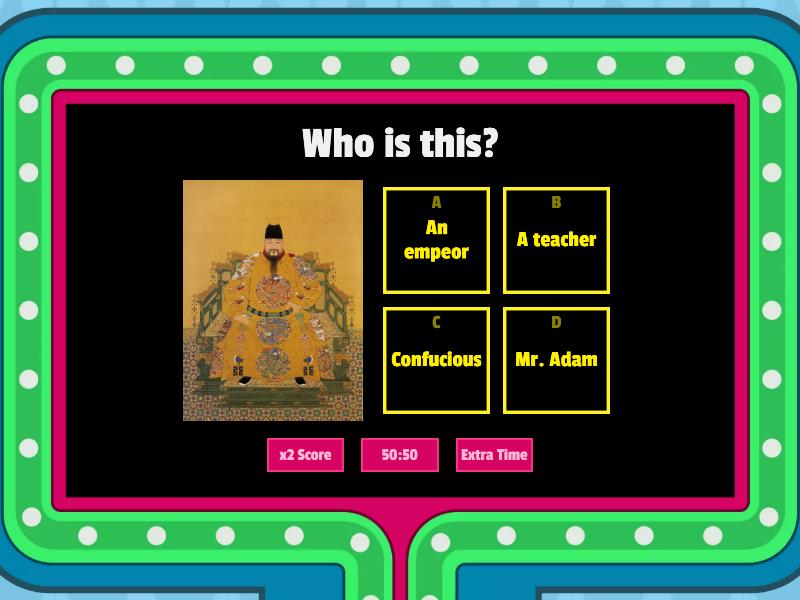 Ancient China - Gameshow quiz