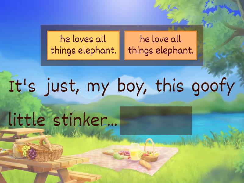 zootopia 3 - Complete the sentence