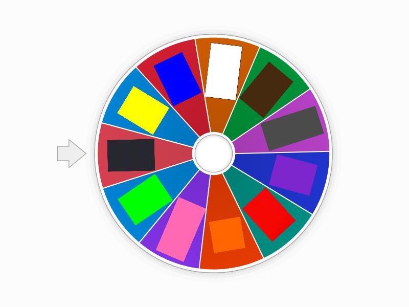 Colors - Spin the wheel