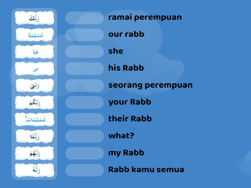 Belonging Rab - Match up