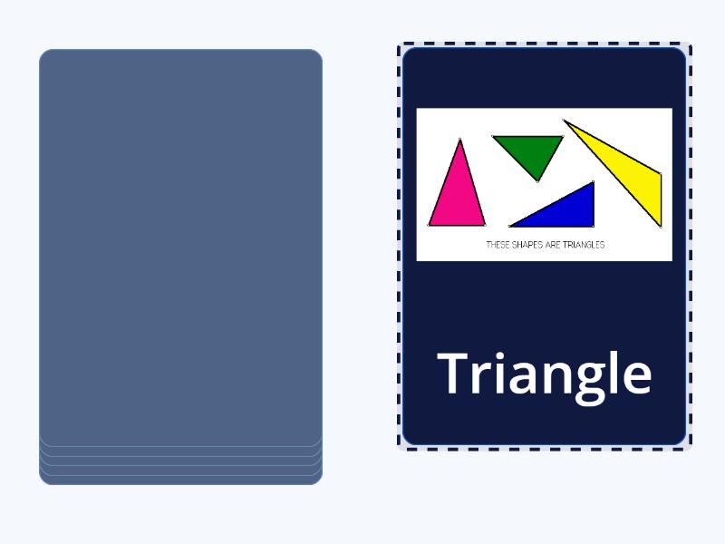 Our World Starter Shapes - Speaking cards