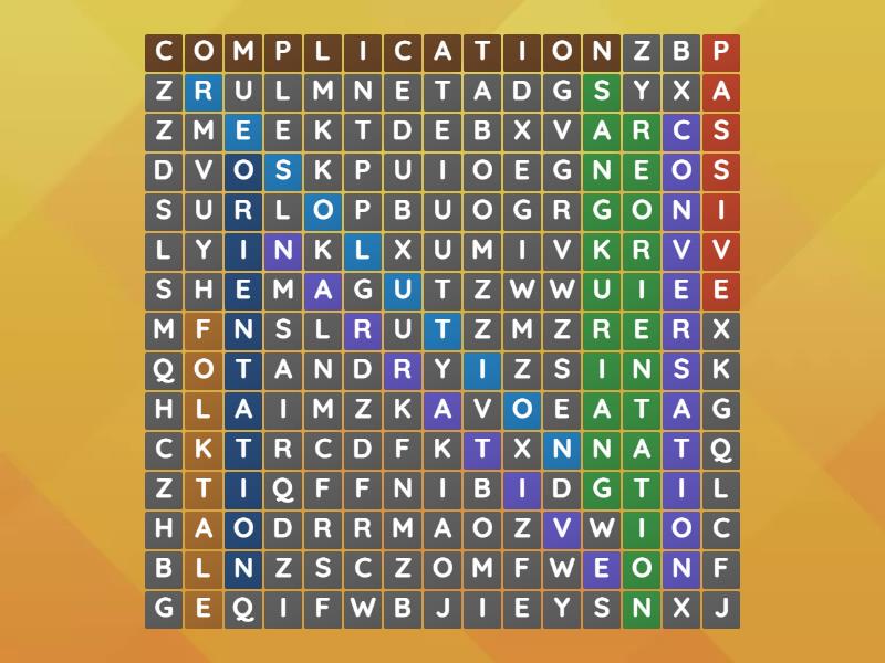 Find the word - Wordsearch