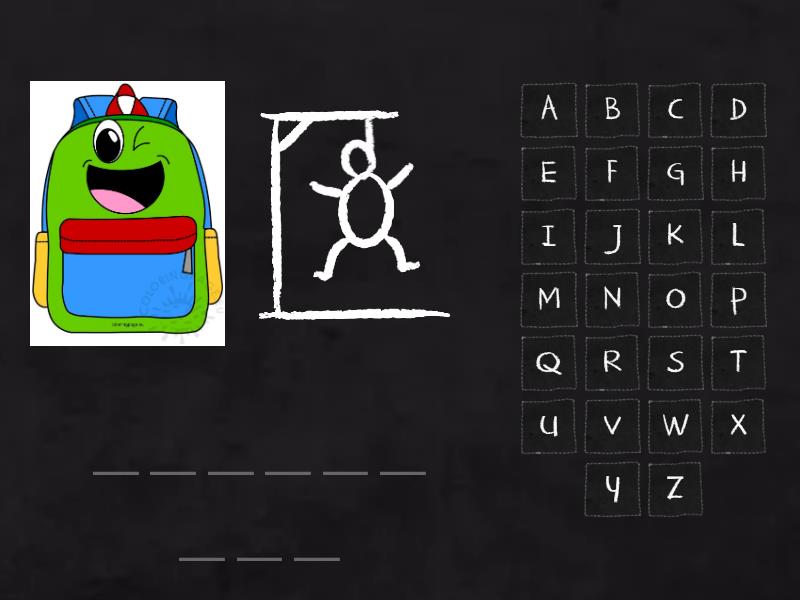 School things 2 - Hangman