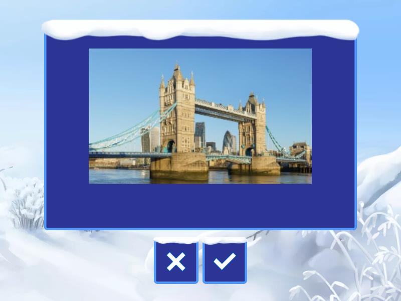 Sights of London - Flash cards