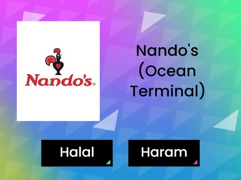 Halal or Haram - True or false