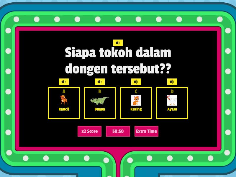 Game dongeng - Gameshow quiz