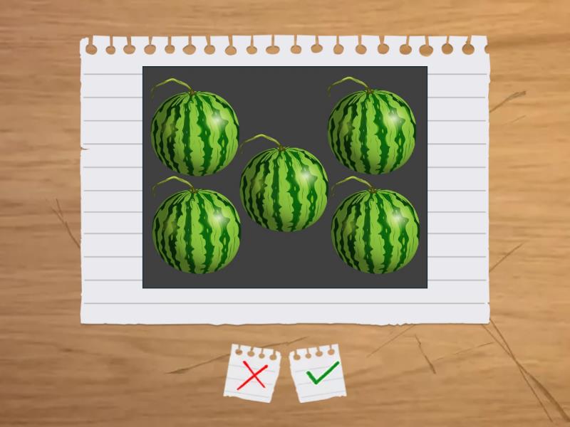 Counting Objects - Flash cards