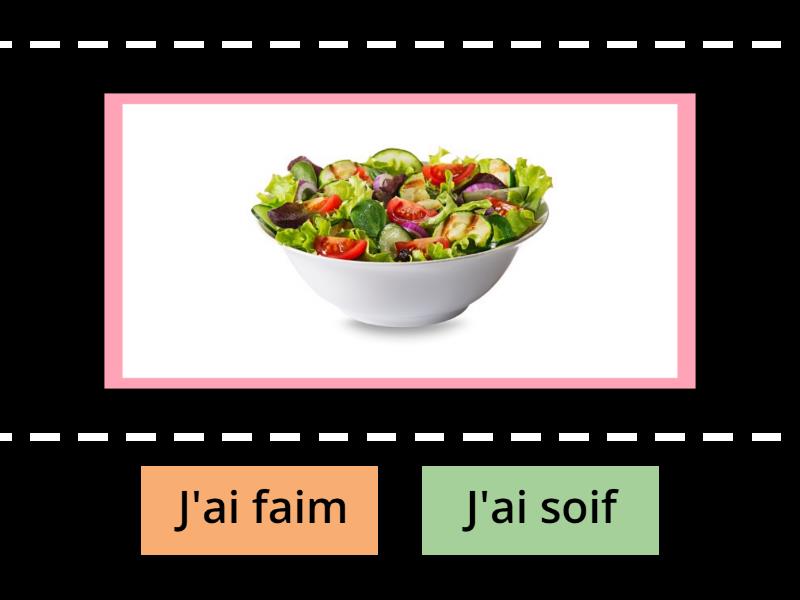 Faim ou soif ? - True or false