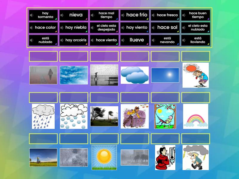 Weather - EL CLIMA - Match up