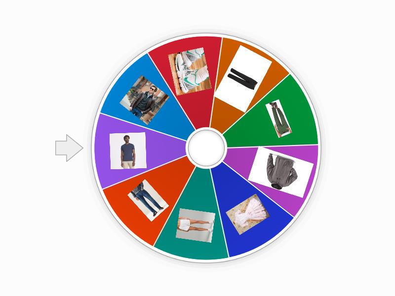 clothes - Spin the wheel