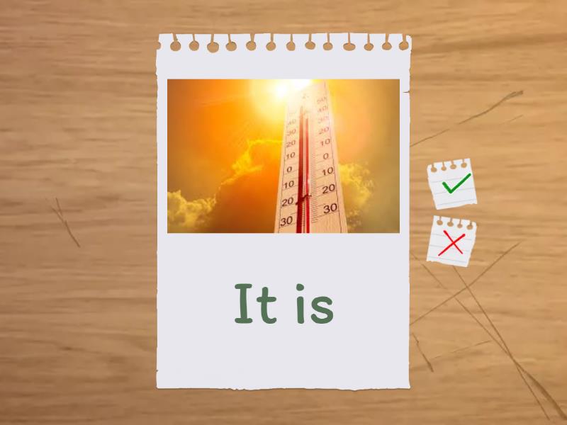 EF Elementary 5C Weather - Flash cards