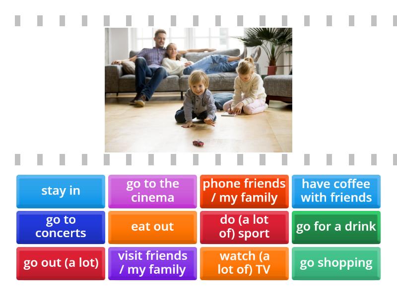 Free Time Activities (A2) - Find the match