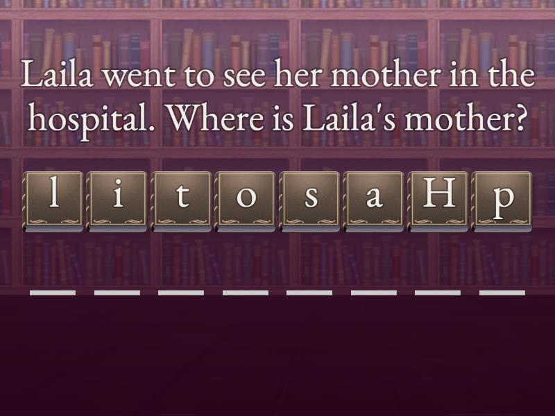 Evaluation part - Anagrama