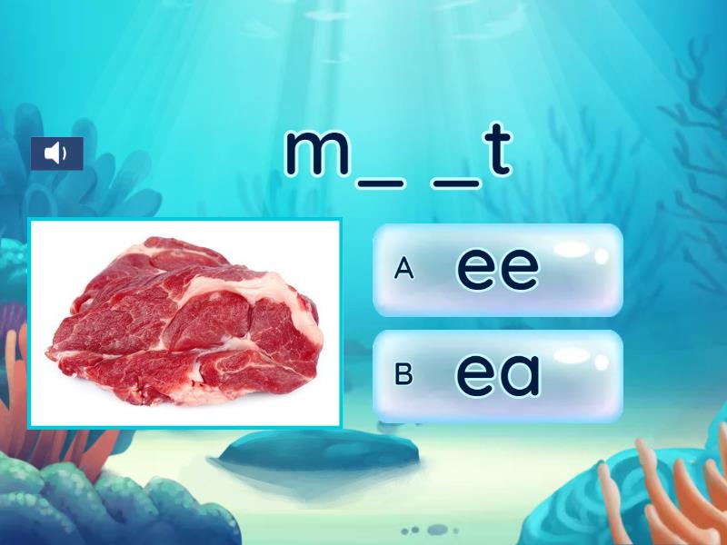 HWG5 U2 ee, ea phonics - Quiz