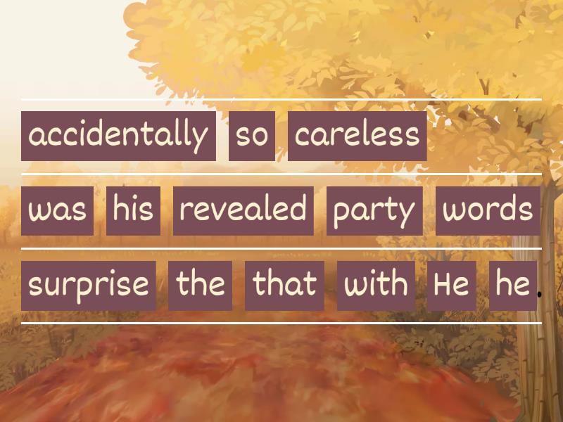 Words with "less" - sentences - Unjumble