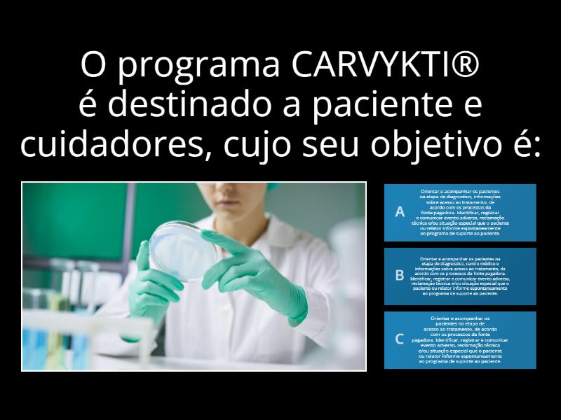 Treinamento CARVYKTI® - Questionário