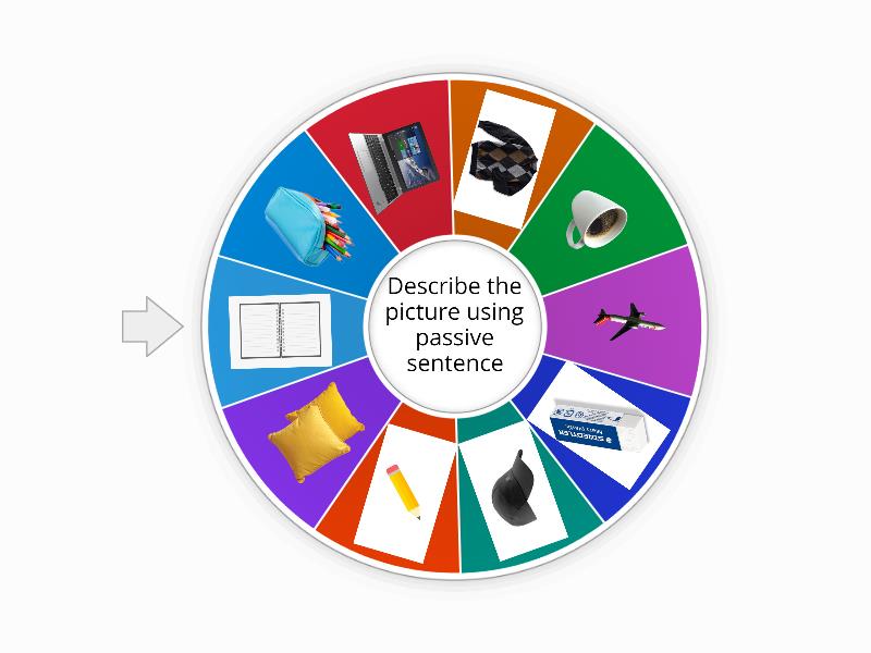 Describing objects - Spin the wheel