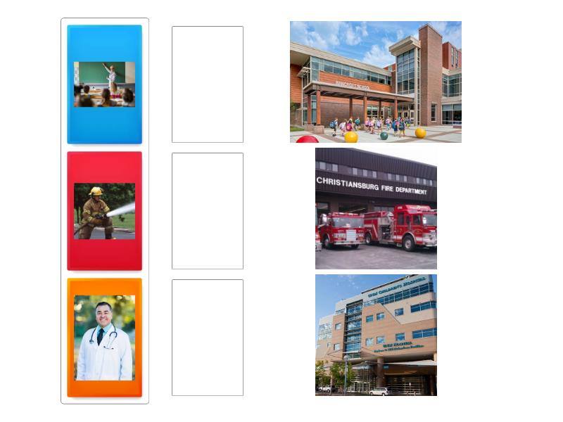 Community Helper - Match up