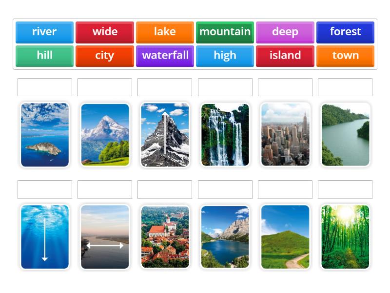 Team Together 3 Unit 3 Nature - match - Match up