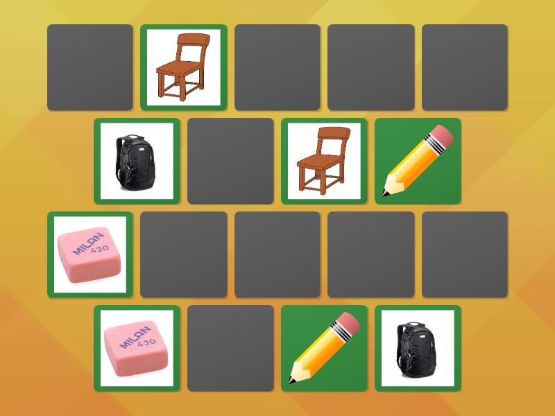 Objetos de clase - Matching pairs